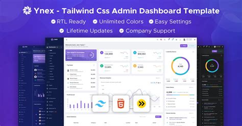 Ynex Dotnet Tailwind Css Admin Portal Dashboard Template By Spruko
