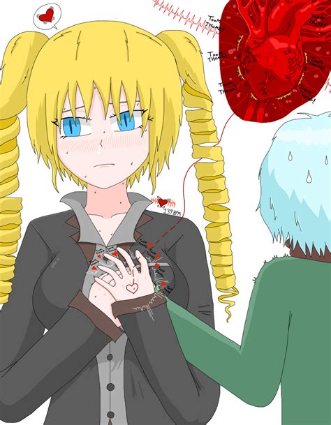 Anime Girl Heartbeat On Tumblr
