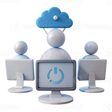 Cloud Computing Connecting People Through Technology PNG