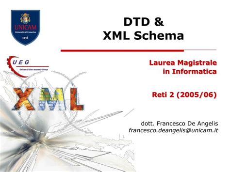 Ppt Dtd And Xml Schema Powerpoint Presentation Free Download Id4297630