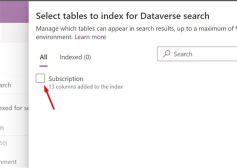 Configure Dataverse Search In Power Platform Admin Center Dynamics