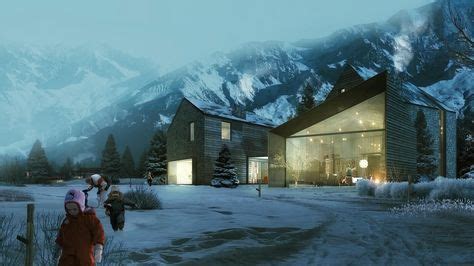 Snow Render Ideas Architecture Architecture Visualization Architecture Design