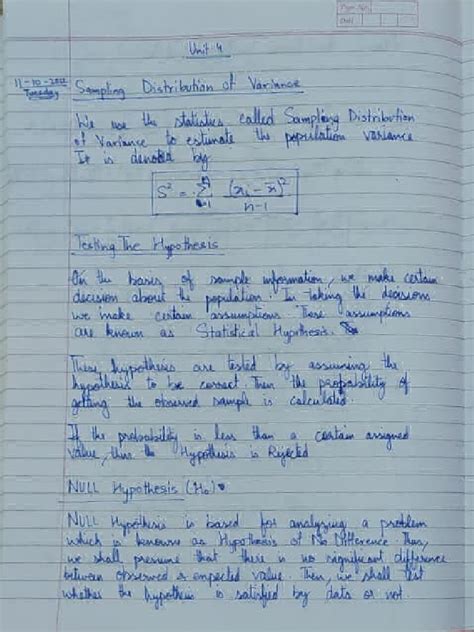 Stats Unit 4 Pdf