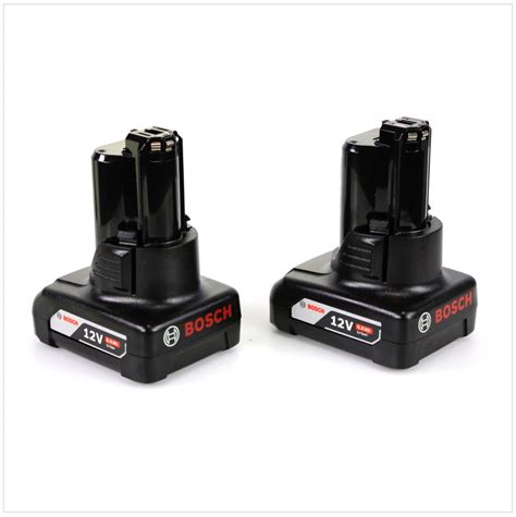 Bosch Battery Set 12v 2x Batteries 60ah 1600a00x7m