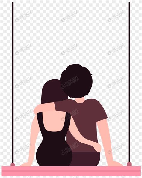 한 쌍의 연인 Png 일러스트 무료 다운로드 Lovepik