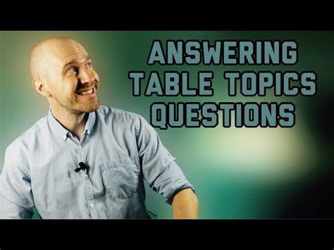 Toastmasters Table Topics Questions Summer Cabinets Matttroy