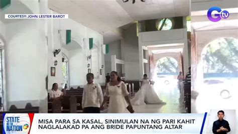 Priest Issues Apology Over Viral Amlan Wedding Video Gma News Online