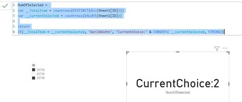 Checking If All Values Are Selected For A Column In Dax Stack Overflow