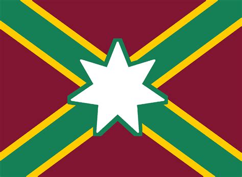 Flag For Sipaliwini Suriname Rvexillology