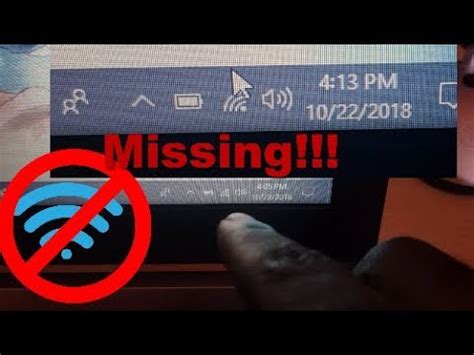 Fix WiFi Icon Missing In Windows Laptop Taskbar Solutions YouTube