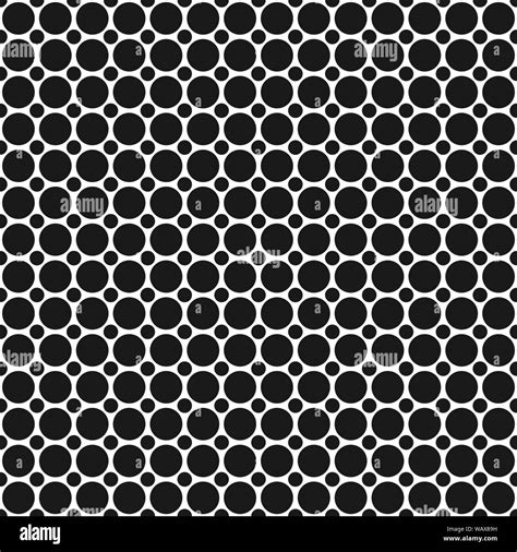 Monochrome Halftone Dot Pattern Background Abstract Geometric Vector Graphic Design Stock