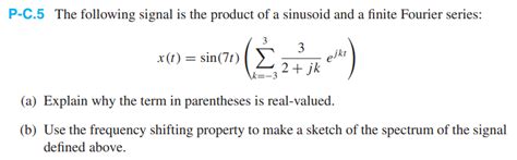 Solved Only Do Part B Plot The Spectrum Using Matlab