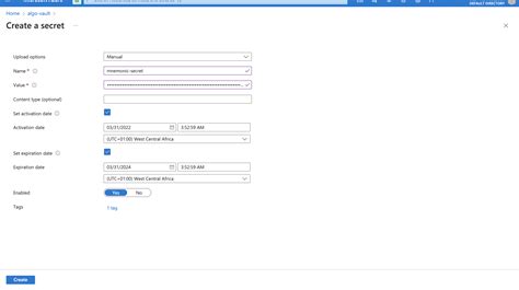 github gconnect algorand azure keyvault azure key vault integration