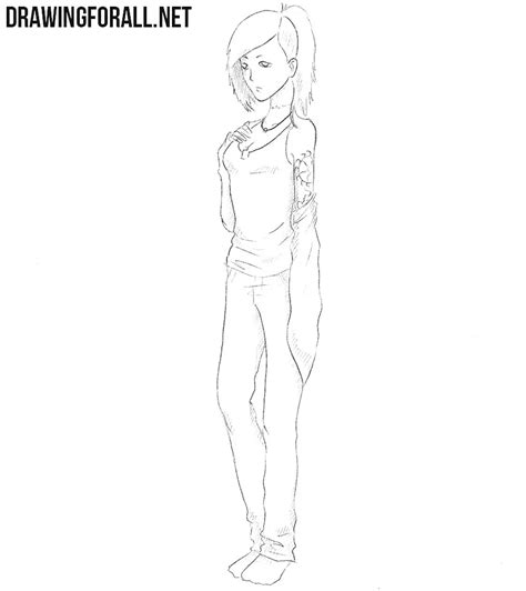 Body Drawing Outline Anime