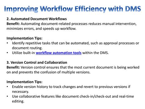 Improving Workflow Efficiency With Document Management System Pdf