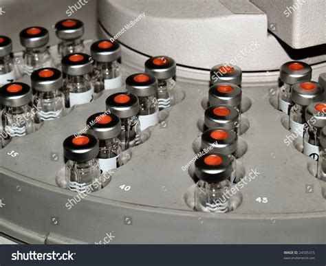 Gc Ms Vials Stock Photo 24505315 Shutterstock