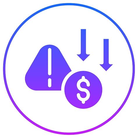 Risk Reduction Icon Premium Vector