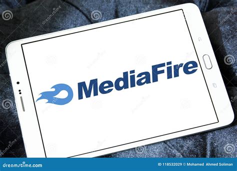 Mediafire File Hosting Website Logo Editorial Stock Image Image Of