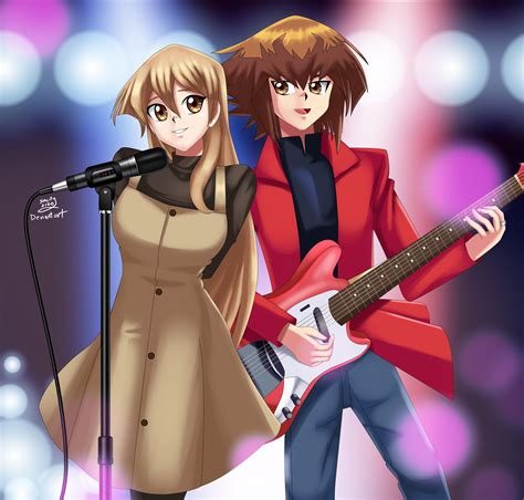 I Drew Jaden And Alexis In A Concert R Yugioh