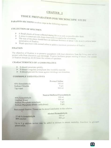 Tissue Preparation Technique Pdf