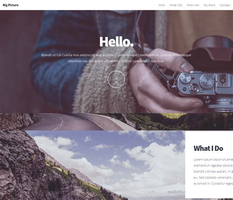 Free Portfolio Html Website Templates Download Now
