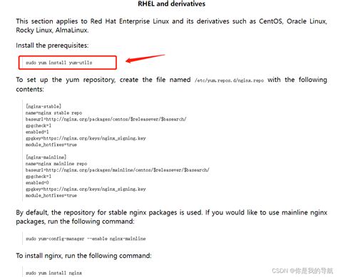 Yum安装nginxyum安装nginx依赖 Csdn博客