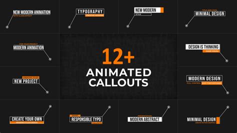 Callouts For After Effects After Effects Project Files Videohive