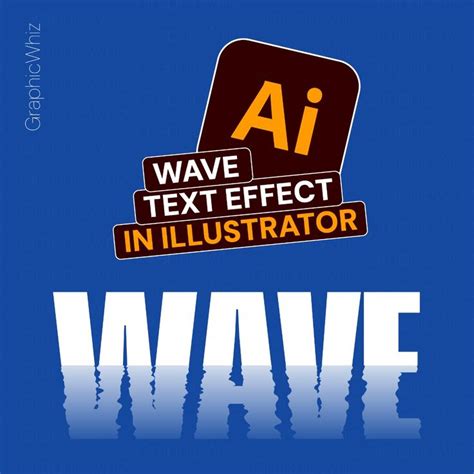 Upcoming Tutorial How To Wave Text Effect In Illustrator Graphic Poster Graphic Illustration