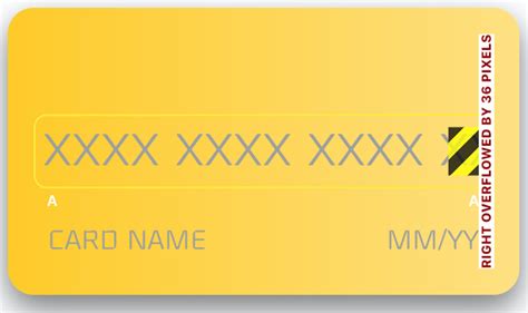 Card Number Overflow Issue Origogi Flutter Credit Card Input Form GitHub