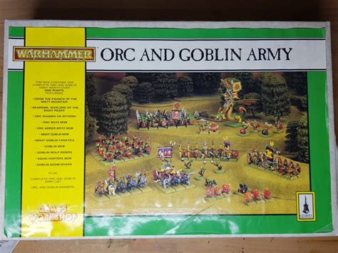Orc And Goblin Army Box 4th Edition Warhammer Fantasy Hutbers