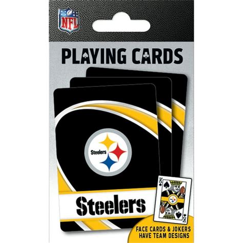 Masterpieces Officially Licensed Nfl Pittsburgh Steelers Playing Cards