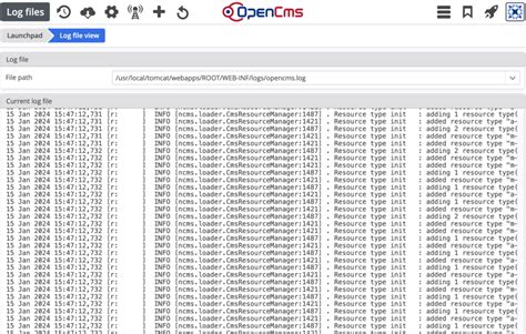log files app