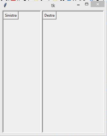 Python Tkinter Not Able To Give A Size To Frames In PanedWindow