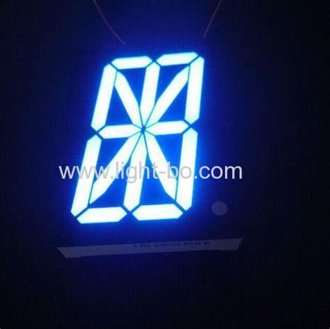 Pure Green Single Digit 16 Segment Led Display For Digital Read Out Panel