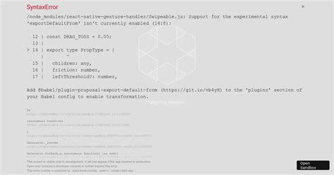 react navigation animated switch examples codesandbox