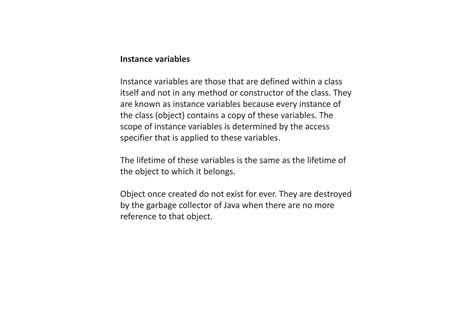variables in java pptx programming languages computing