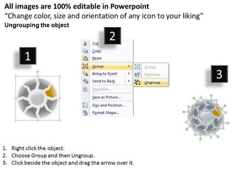 Ppt Circular PowerPoint Menu Template Scheme Phase Diagram Templates