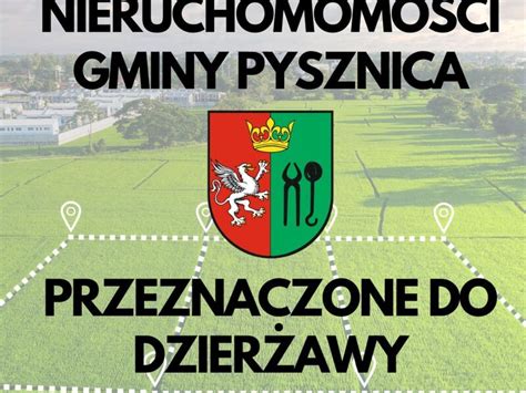 W Jt Gminy Pysznica Og Asza I Przetarg Na Sprzeda Nieruchomo Ci Stanowi Cych W Asno Gminy