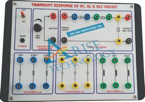Transient Response Of RC RL RLC Circuit For Laboratory At Piece In Ambala