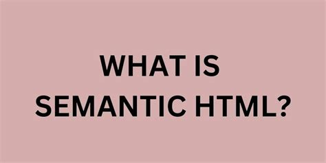 Why Semantic Html Matters For Accessibility And Seo Dev Community