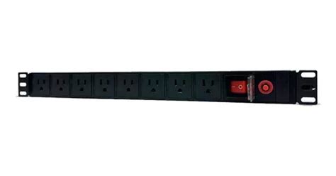 Regleta Rackeable Pdu Rack 8 Tomas Supresor De Picos Mercadolibre