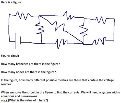 here is a figure figure circuit how many branches are there in the
