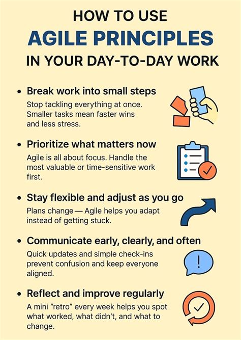 How To Use Agile Principles Project Templates