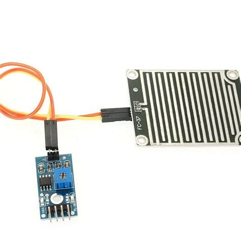Jual Sensor Deteksi Tetesan Air Rintik Hujan Cuaca Raindrops Ule Raindrop Detection Sensor