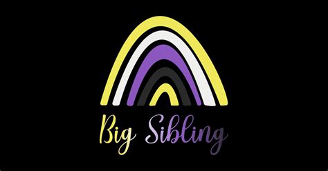 Big Sibling Non Binary Colors Big Sibling Posters And Art Prints