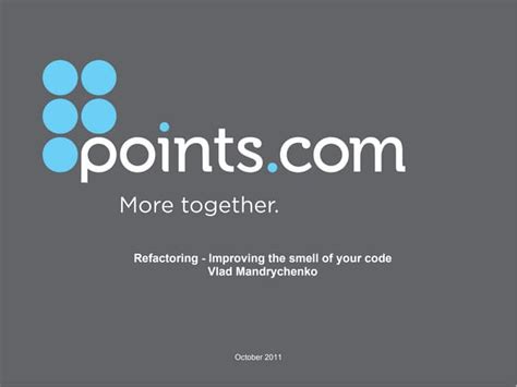 Refactoring Improving The Smell Of Your Code Ppt