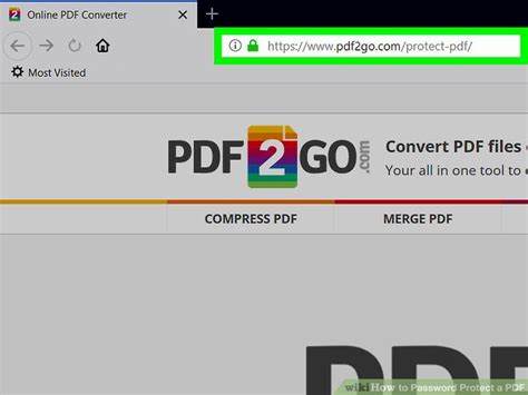 Ways To Password Protect A PDF WikiHow