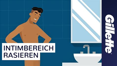 Intimrasur für Männer mit Gillette BODY Gillette STYLER Tutorial