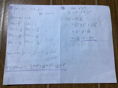 Solved Find The Nth Taylor Polynomial For The Function Centered At C Course Hero