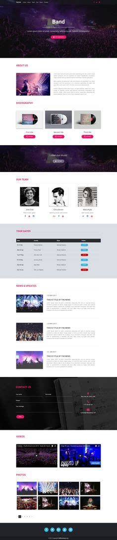 Pomysły z tablicy Material Design Landing Pages Templates